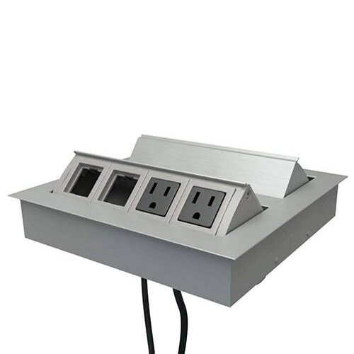 Multicontacto M2X, con 2 puertos eléctricos y 2 puertos vacíos por cada ...